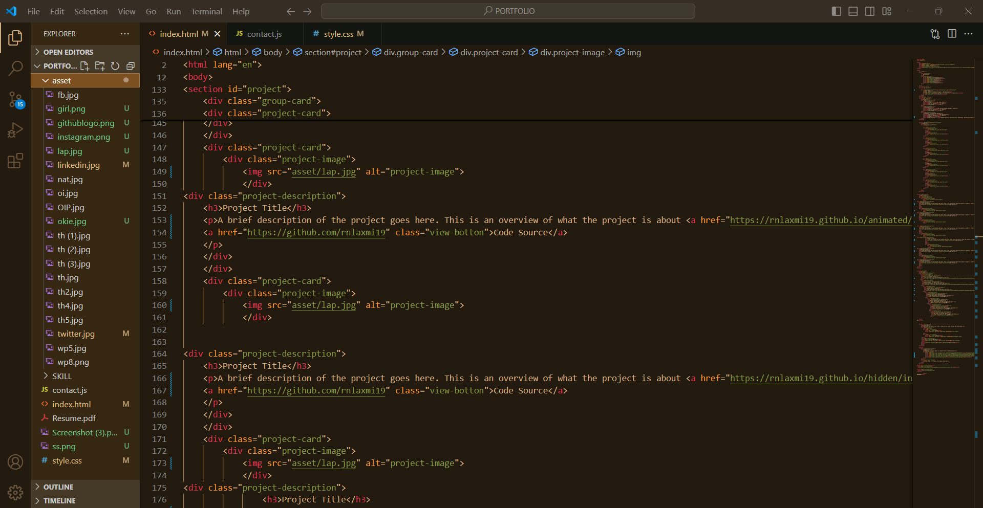 BTech Student Portfolio